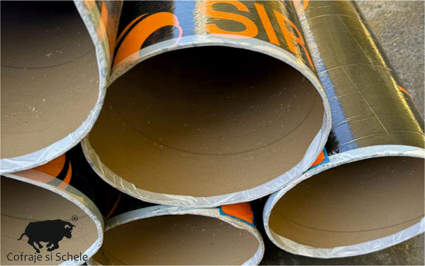 Cofraj din carton stalp rotund 3 mt x 400 mm – BlackBullcomro